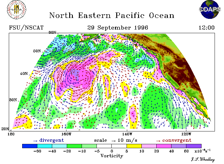 COAPS Scatterometry Products